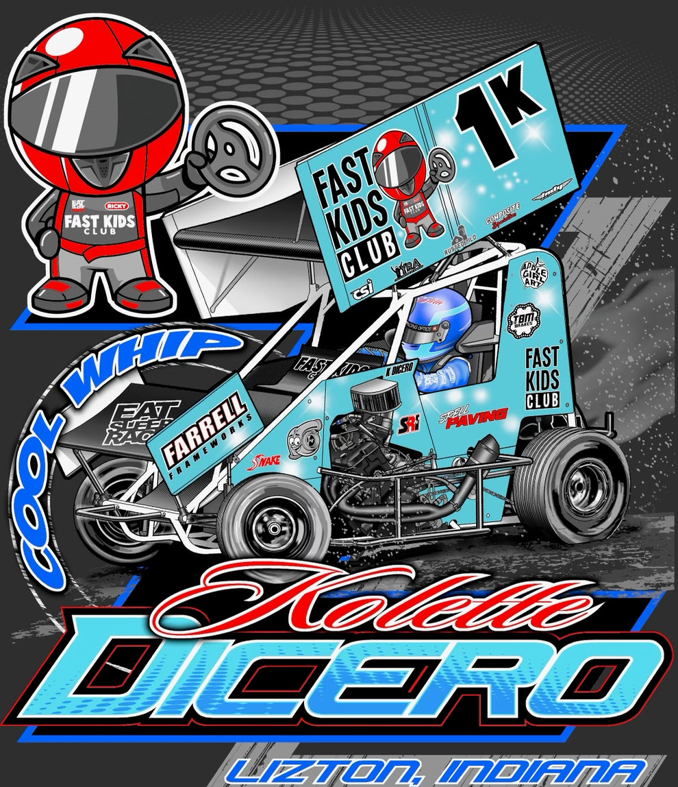 KDR Cool Whip – Composite Specialties- Kolette Dicero Racing